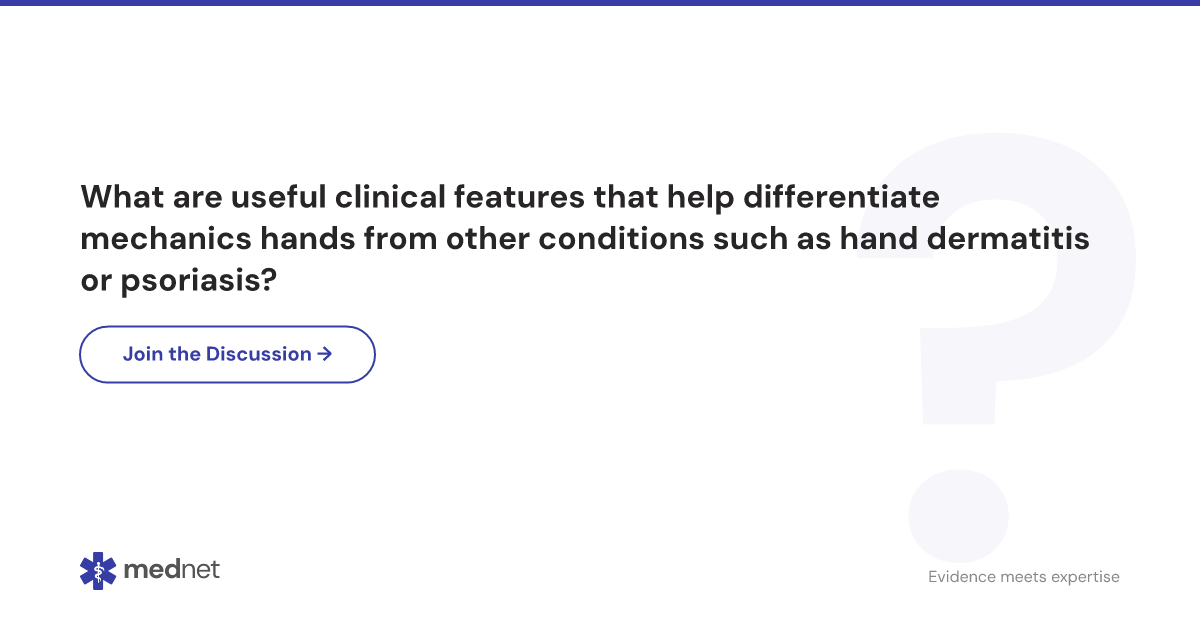 What are useful clinical features that help differentiate mechanics ...