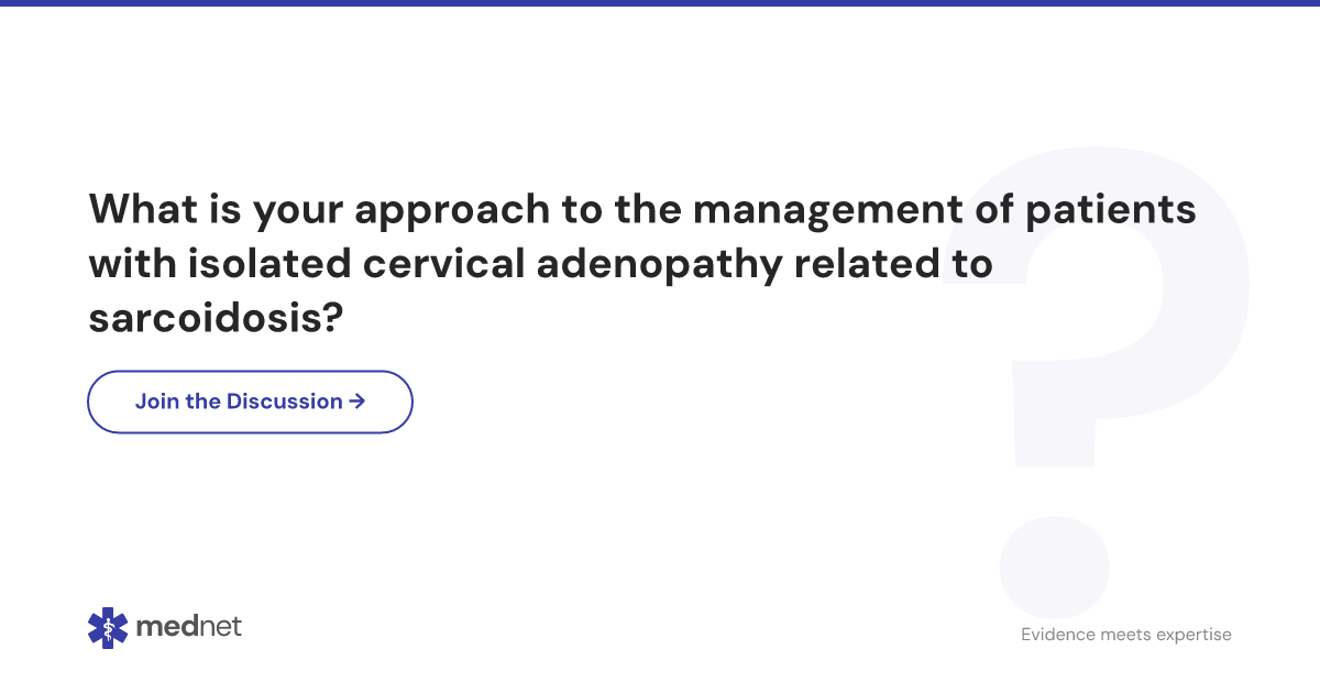 What is your approach to the management of patients with isolated ...