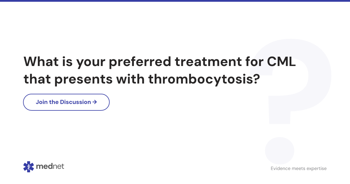 What is your preferred treatment for CML that presents with ...